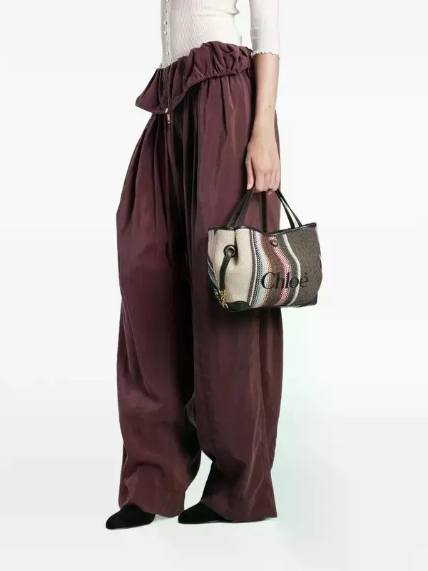 Chloé Paperbag-waist Palazzo Pants