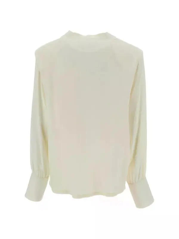 Federica Tosi Cowl-neck Long-sleeve Blouse