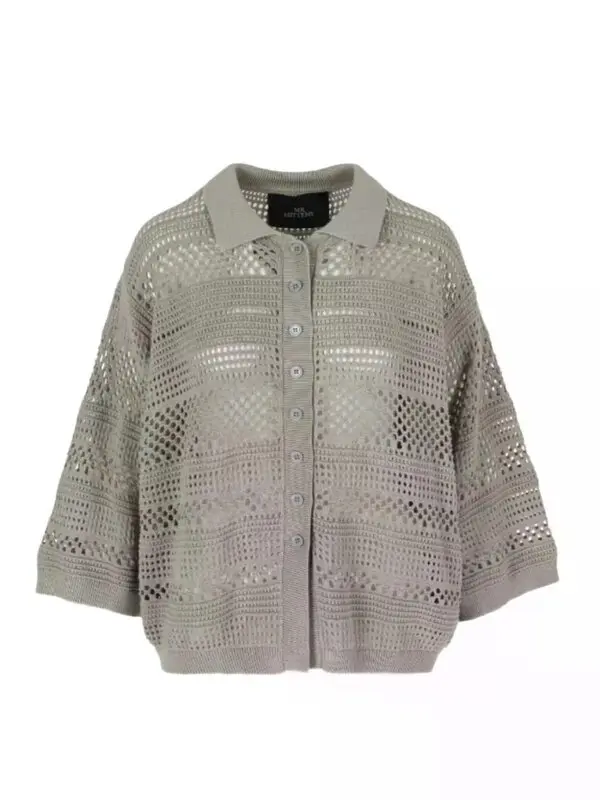 MR MITTENS Thilda Crochet-knit Cardigan