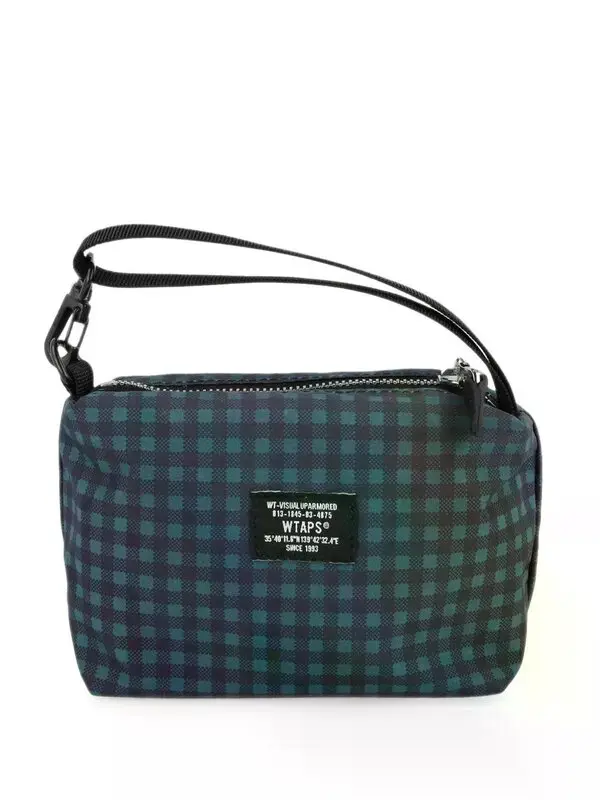 WTAPS Check-print Pouch