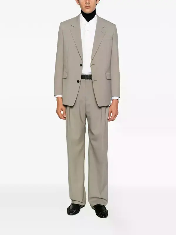 Saint Laurent Single-breasted Wool Jacket
