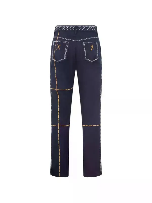 Moschino Contrast-stitch Trousers