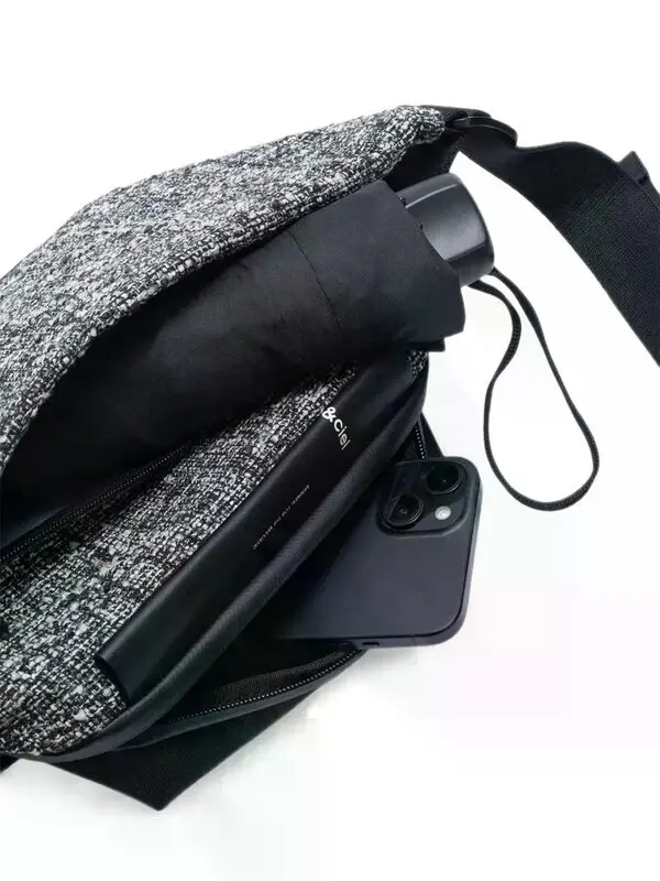 COTE&CIEL Isarau S Tweed Messenger Bag
