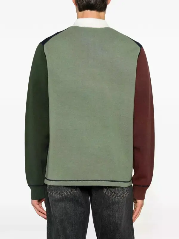 Paul Smith Colour-block Long-sleeve Sweater - Blue