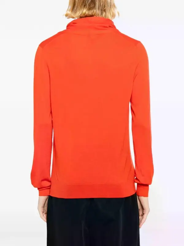 Alexander McQueen Skull Shawl-collar Cashmere Sweater