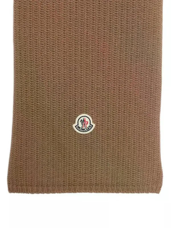 Moncler Logo-patch Scarf
