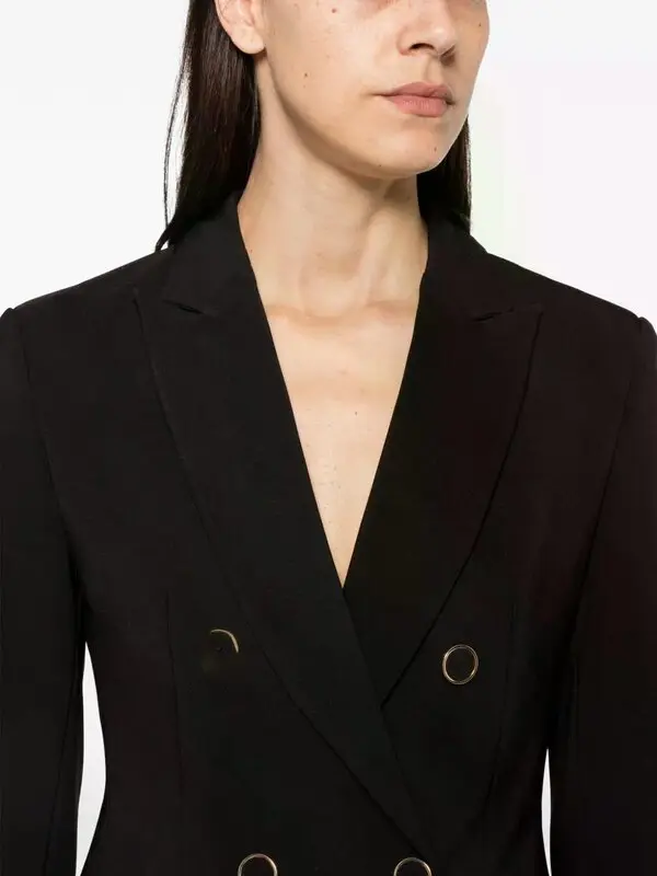 Imperial Double-breasted Peak-lapels Blazer
