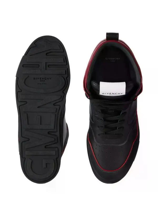 Givenchy Yard High-top Sneakers In Leather