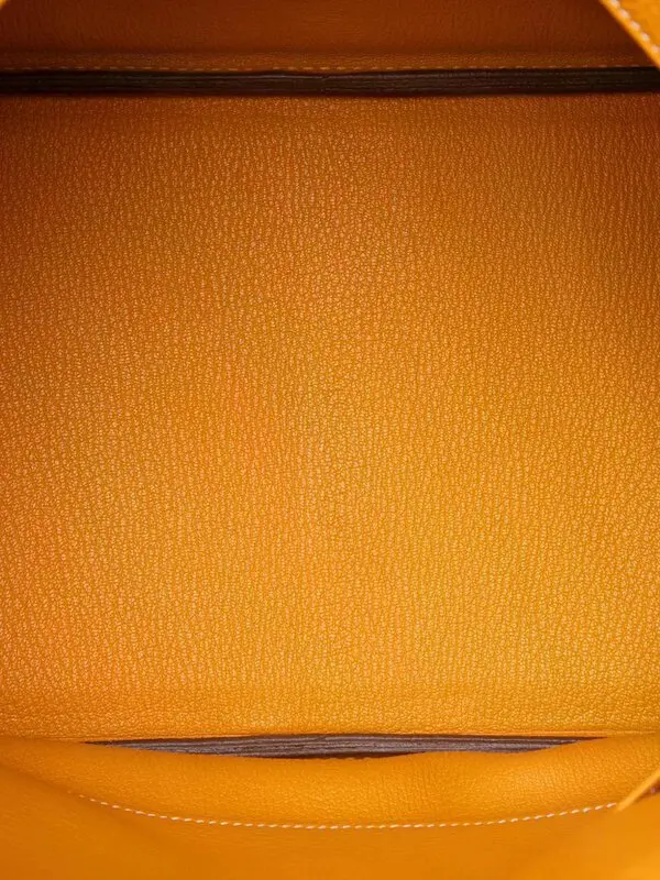 Hermès 2012 Epsom Candy Birkin Retourne 35 Handbag - Yellow