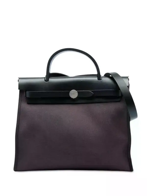 Hermès 2020 Toile Herbag Zip 31 Satchel