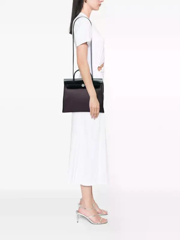 Hermès 2020 Toile Herbag Zip 31 Satchel