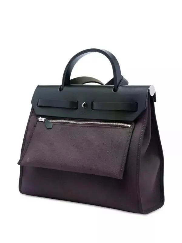 Hermès 2020 Toile Herbag Zip 31 Satchel