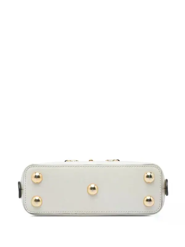 Gucci 2016-2026 Mini Gg Supreme Horsebit 1955 Top Handle Bag Satchel