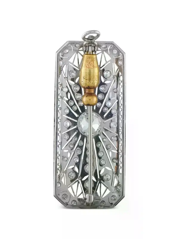LB EXCLUSIVE Art Deco Diamond Brooch