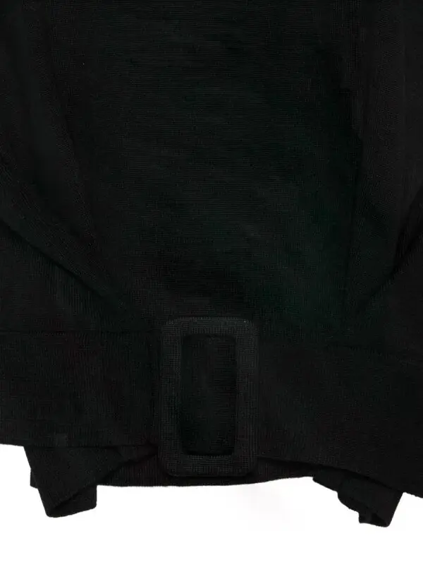 SEMICOUTURE Buckle-detail Cropped Sweater
