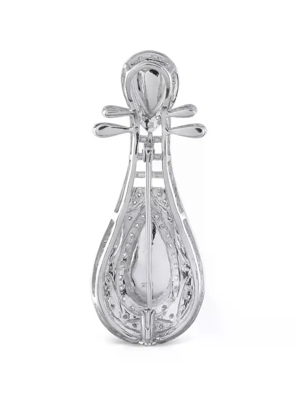 LB EXCLUSIVE Jade And Diamond Brooch