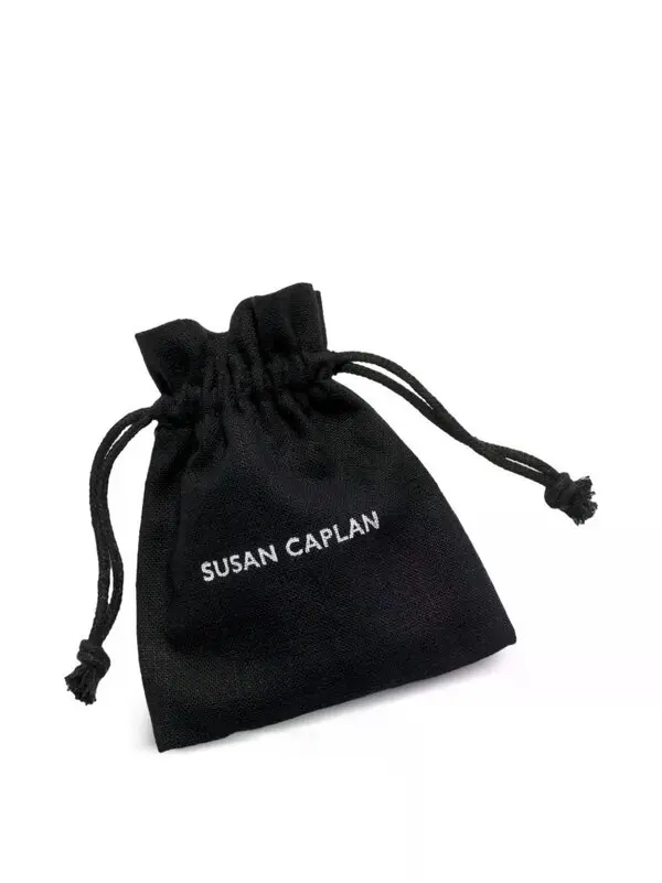 SUSAN CAPLAN 1980s Rediscovered Half-hoop Clip-on Earrings