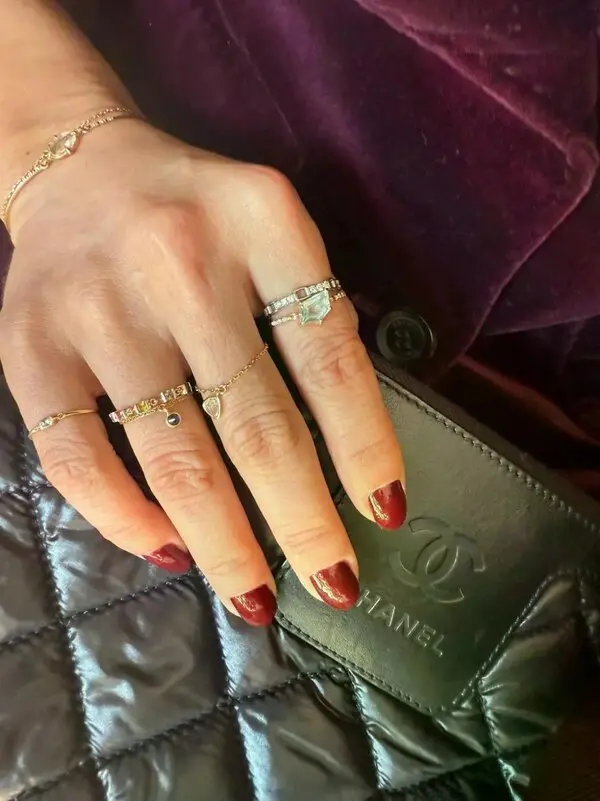 YI COLLECTION Contour Aquamarine And Diamond Ring