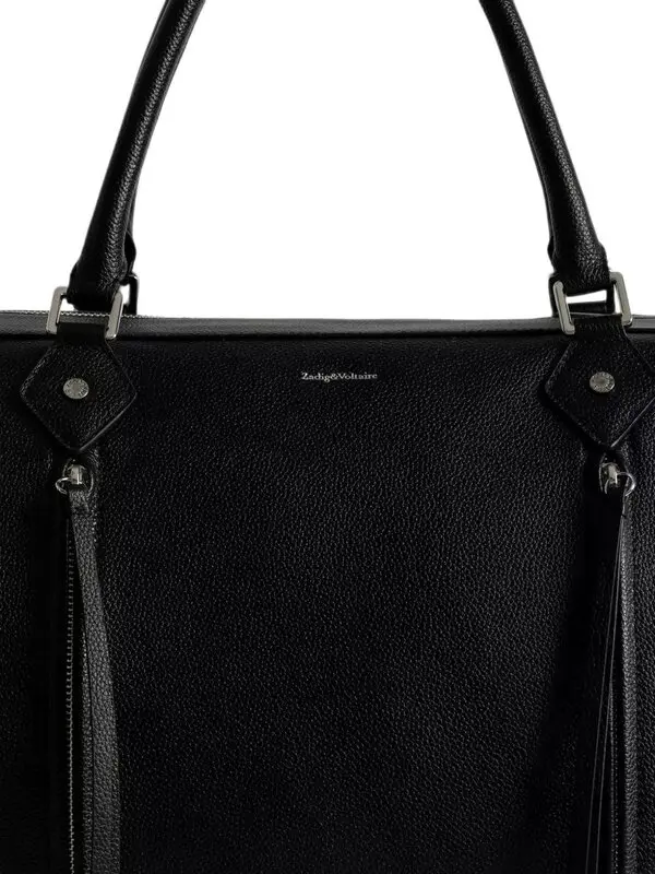 Zadig&Voltaire Sunny Travel Grained Leather Shoulder Bag
