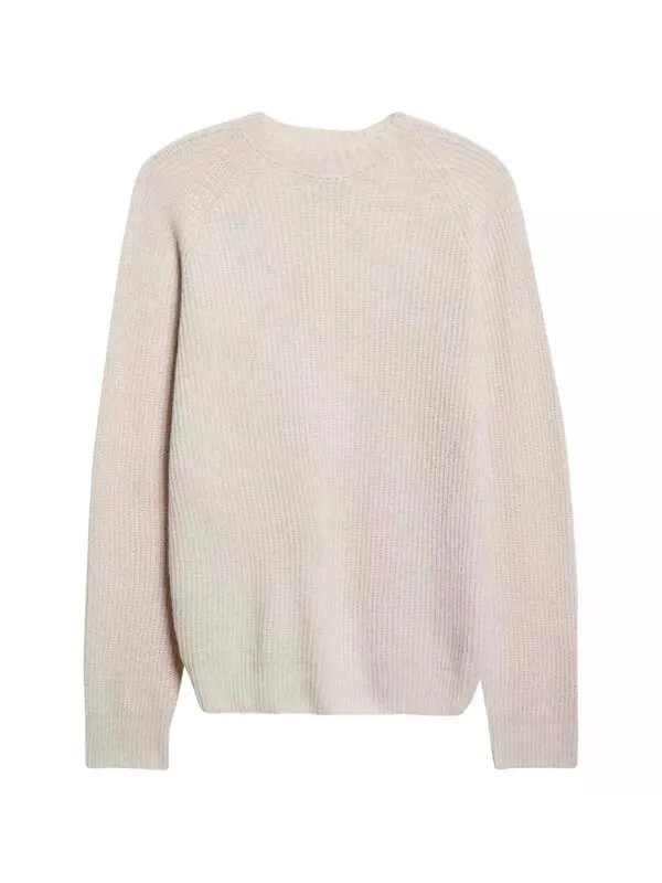 John Smedley Oxnard Ribbed-knit Sweater - Neutrals