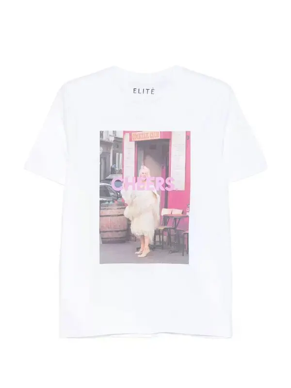 ELITE Graphic-print T-shirt - White