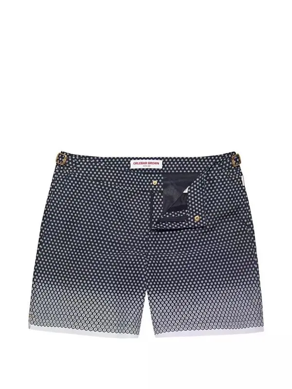 Orlebar Brown Bulldog Floret-print Swim Shorts - Blue