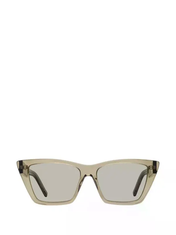 Saint Laurent Mica Cat-eye Sunglasses - Neutrals