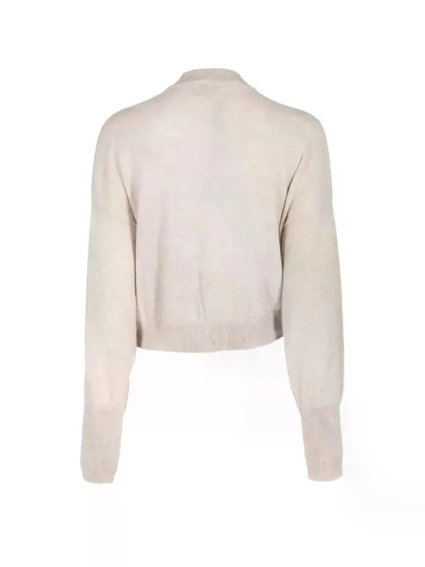 Le Kasha V-neck Cropped Cardigan