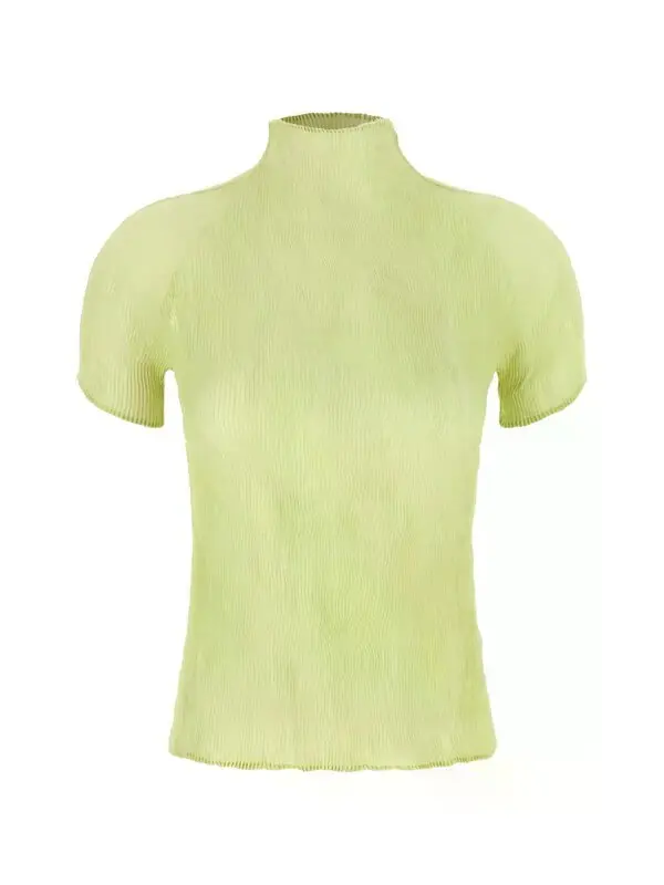 Issey Miyake Chiffon Twist 1 Pleated Blouse