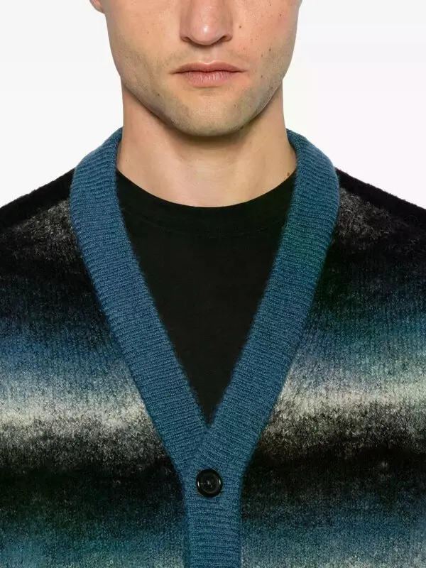 Paul Smith Striped Button-up Cardigan