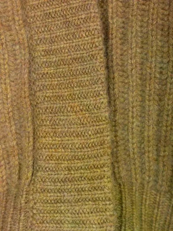 Le Kasha Monaco Ribbed-knit Cardigan - Neutrals