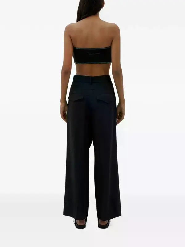 Bassike Ribbed Strapless Top