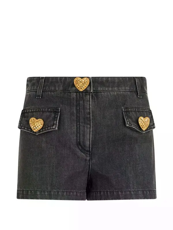 Moschino Heart-button Shorts