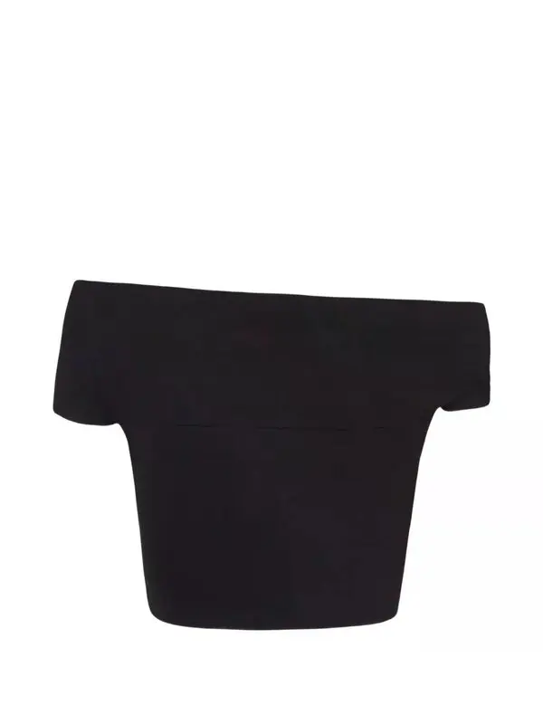 CORTANA Candy Asymmetric Cropped Top