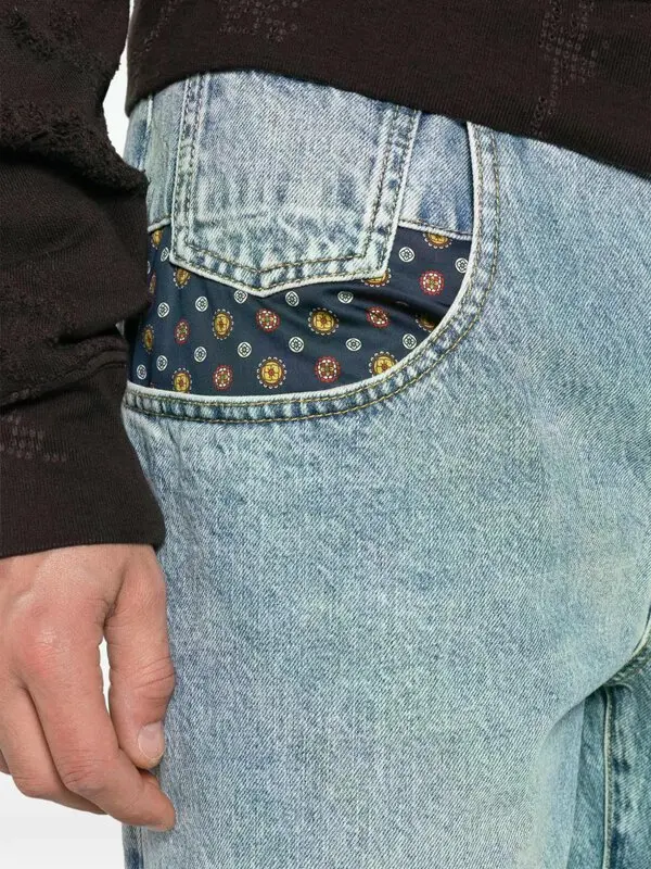 MAISON MARGIELA Paisley-print Insert Jeans
