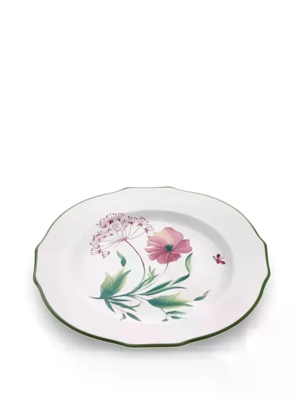 GINORI 1735 Florenza Floral-print Plate