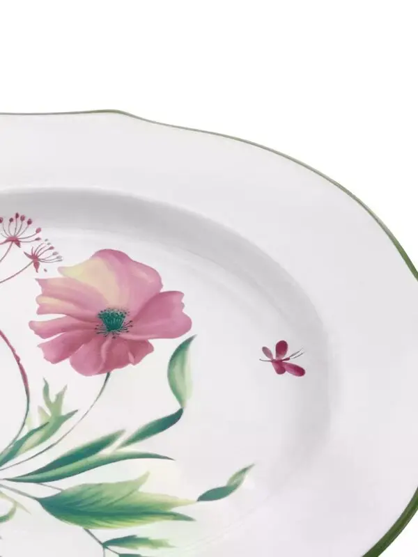 GINORI 1735 Florenza Floral-print Plate