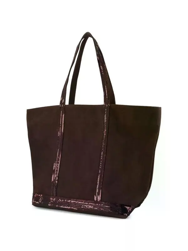 Vanessa Bruno Large Cabas Sequin-embellished Tote Bag
