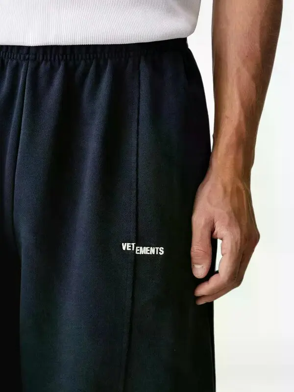 Vetements Logo-embroidered Track Pants