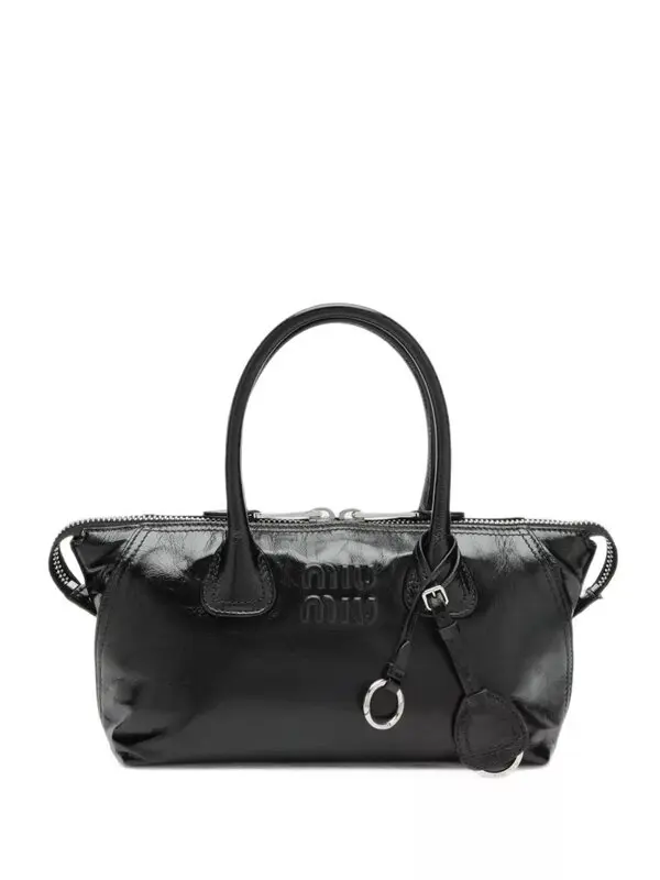 Miu Miu Logo-embossed Tote Bag