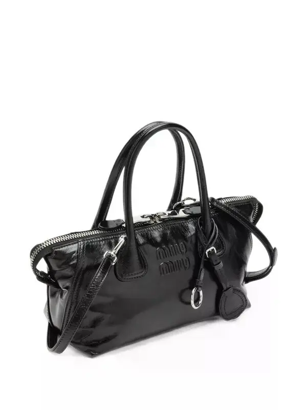 Miu Miu Logo-embossed Tote Bag