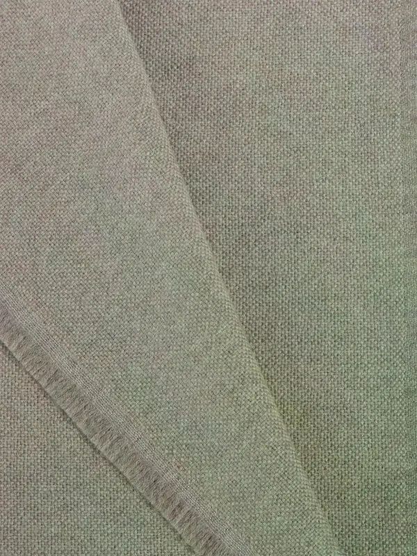 FAY Logo-patch Frayed Scarf