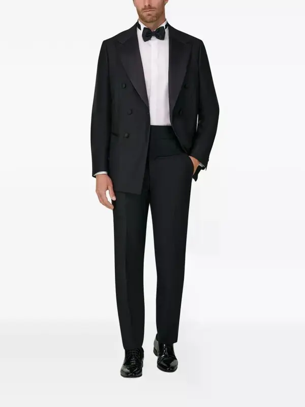 Boggi Milano Double-breasted Peak-lapel Blazer