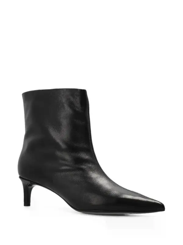 BLACK SUEDE STUDIO Trina 50 Pointed-toe Ankle Boots