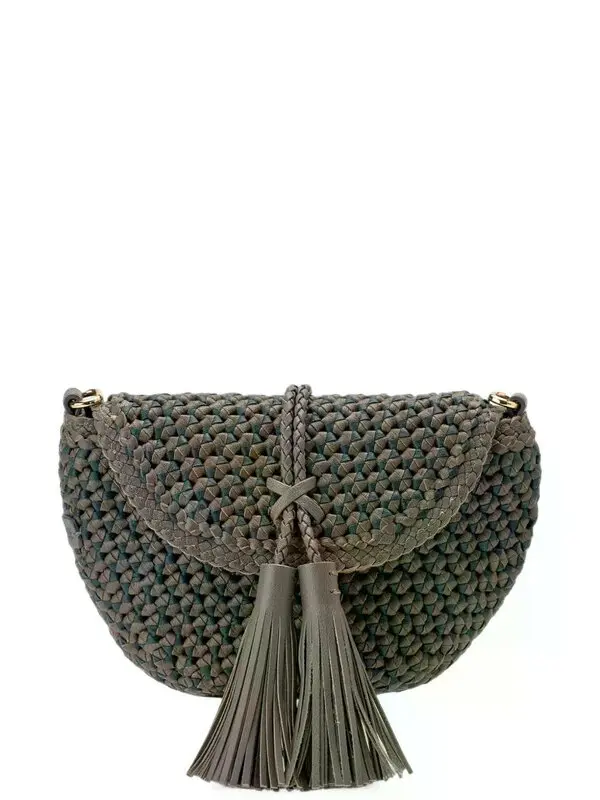 LOTTUSSE Noodbag Woven Tassel Crossbody Bag