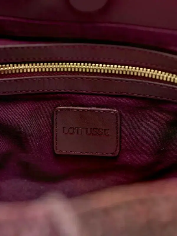 LOTTUSSE Noodbag Woven Handbag
