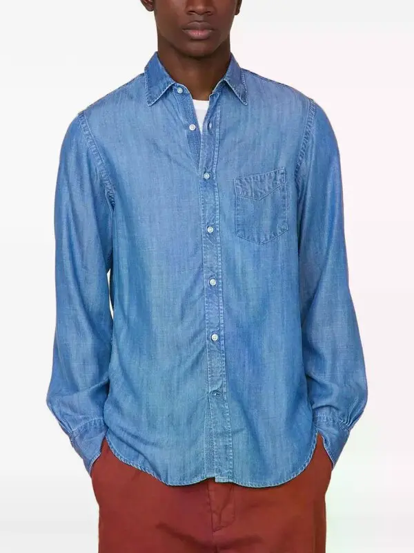 Officine Générale Button-down Long-sleeve Shirt