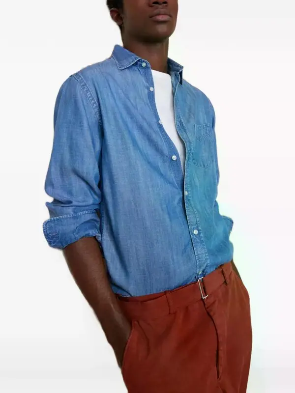 Officine Générale Button-down Long-sleeve Shirt