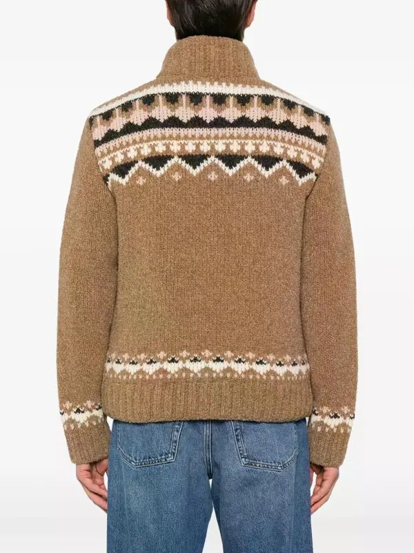Moncler Fair-isle Padded Jacket