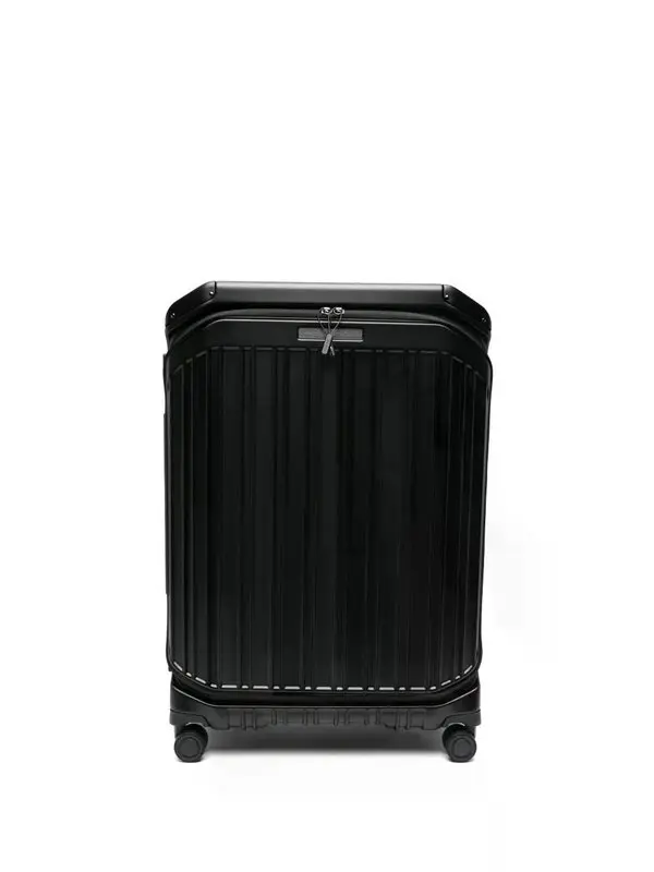 PIQUADRO Ridged Hard-shell Suitcase - Black